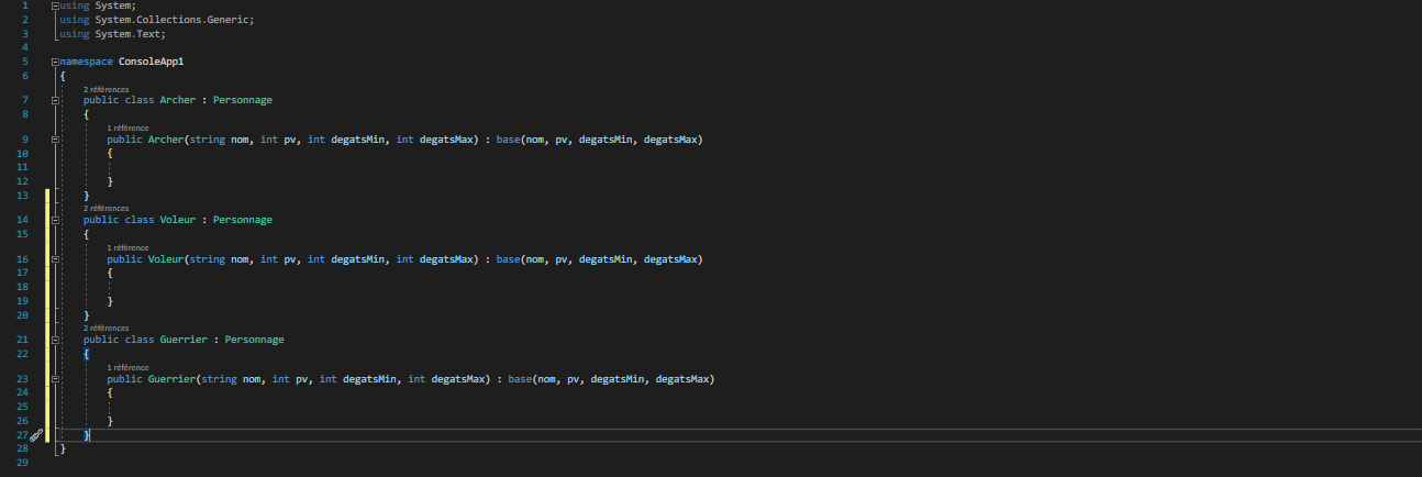 Coder un jeux de rôle en C# - YourPureWeb